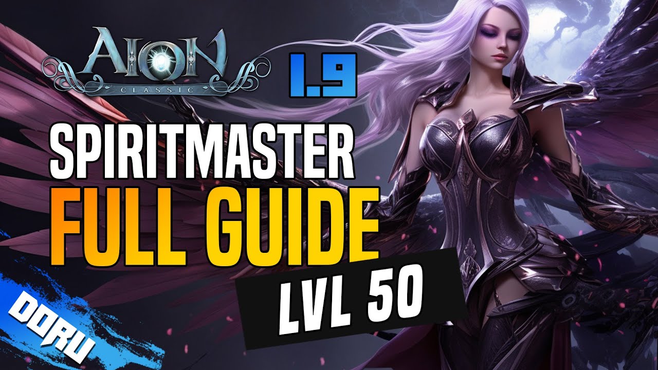 Aion Classic EU - Spiritmaster Guide + general tips - YouTube
