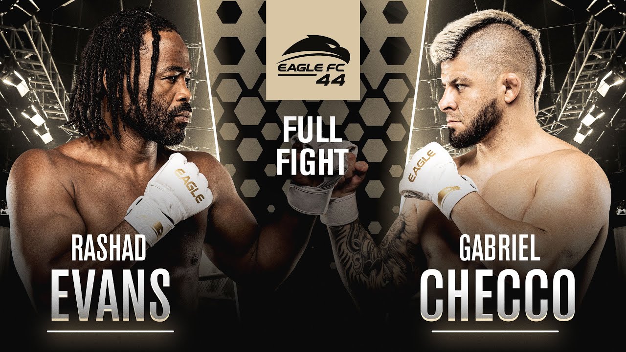 Rashad Evans vs. Gabriel Checco - Eagle FC 44 [Full Fight] - YouTube