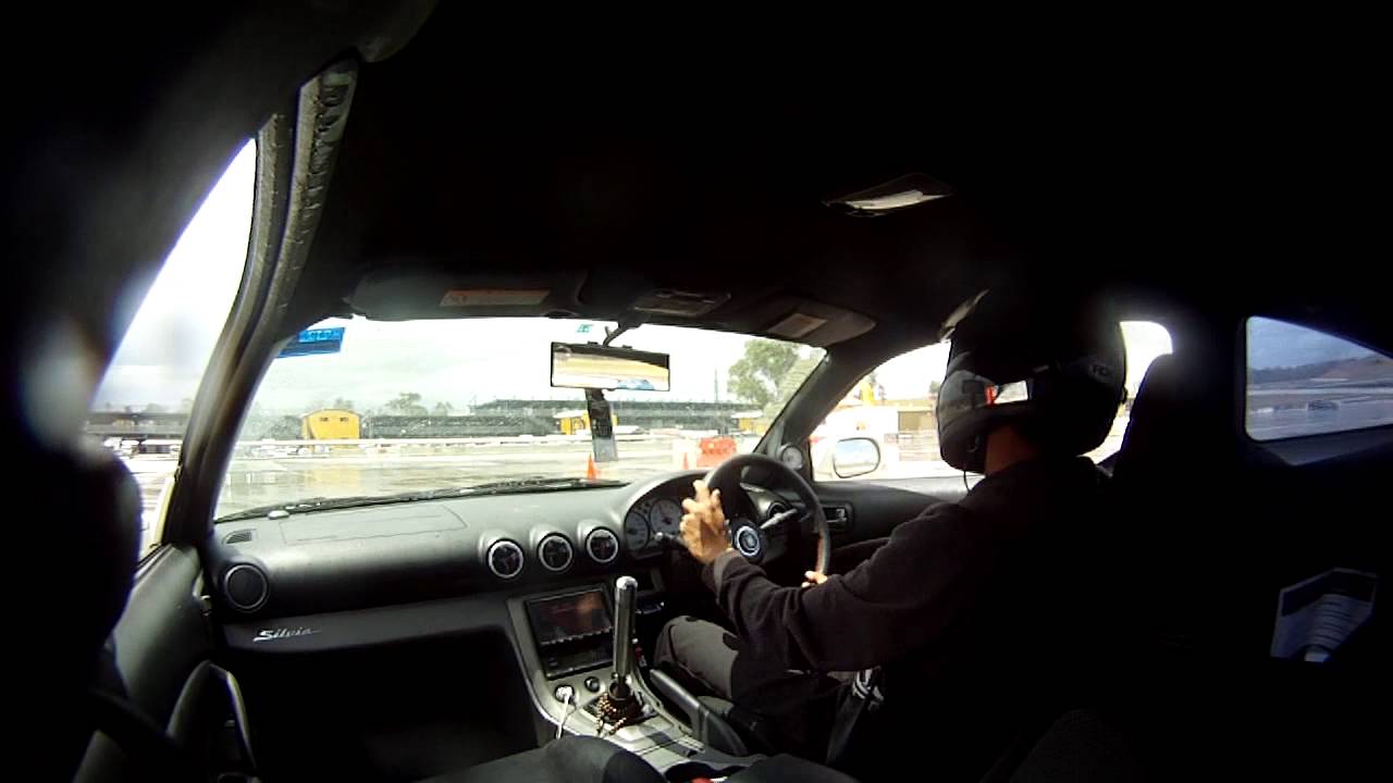 Nissan Silvia S15 Drift Skid Pan - YouTube