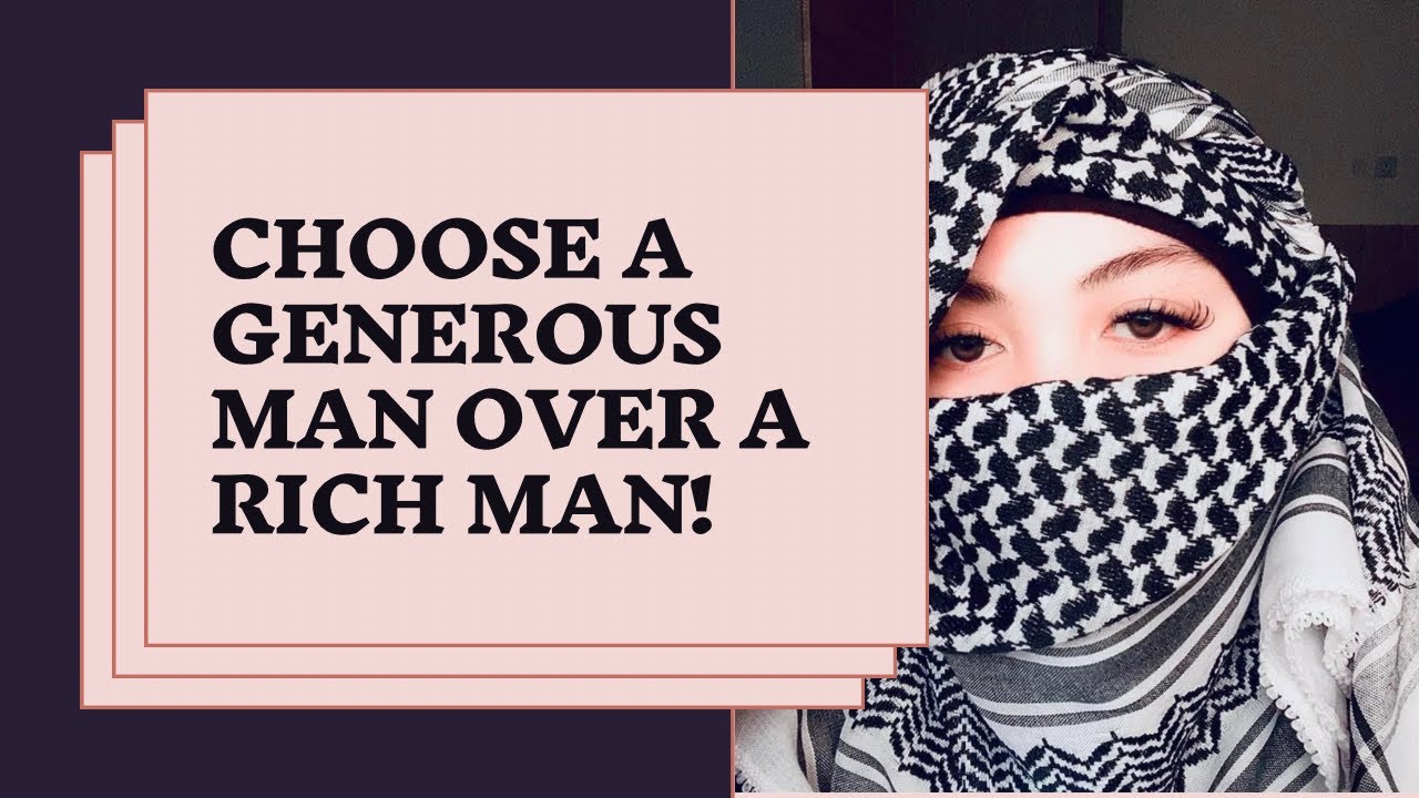 GENEROUS MAN VS RICH MAN - YouTube