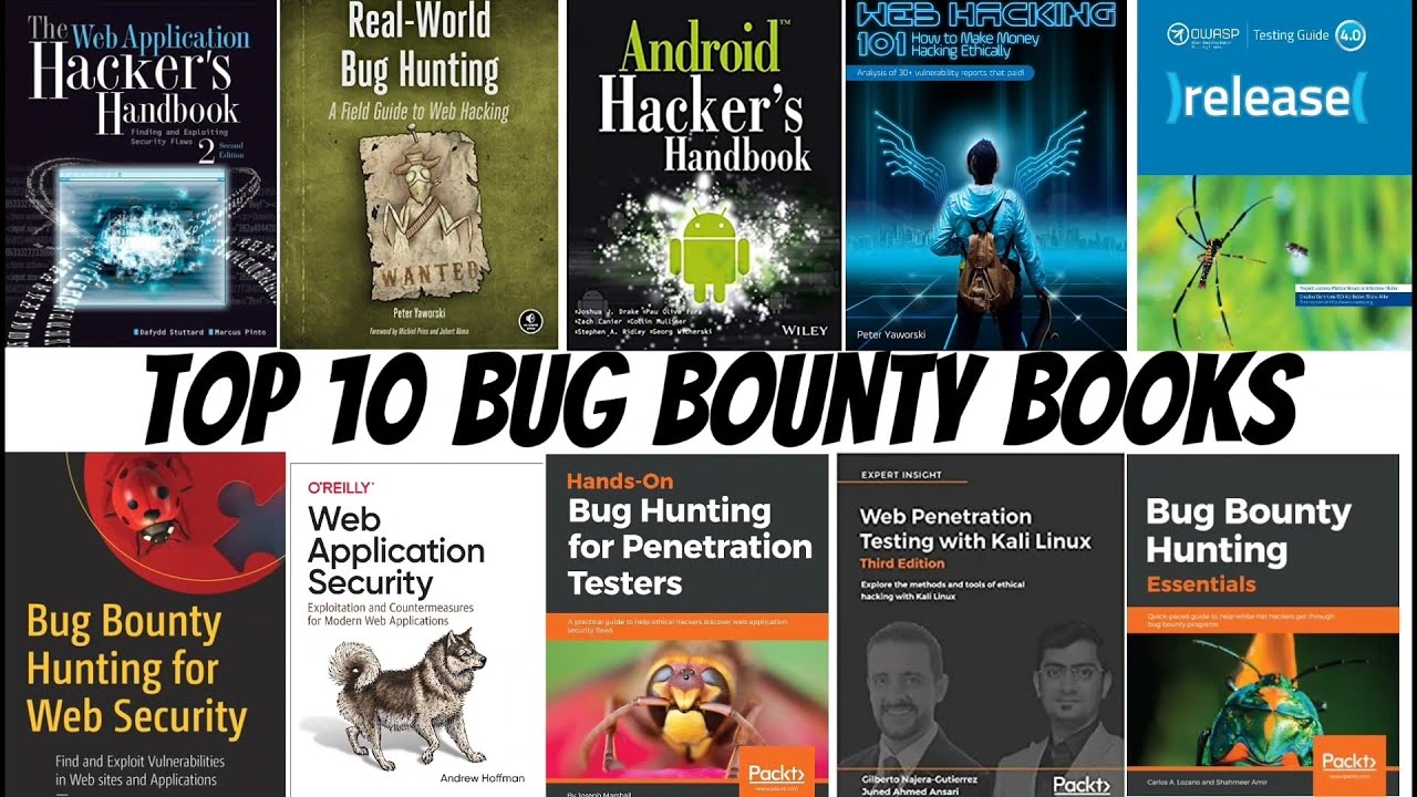 Best Books for Bug Bounty Hunters - YouTube