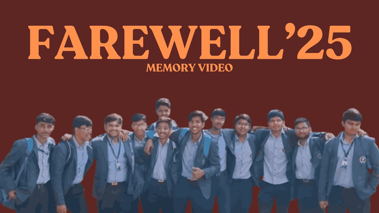 MEMORIES KIIT farewell'25 - YouTube