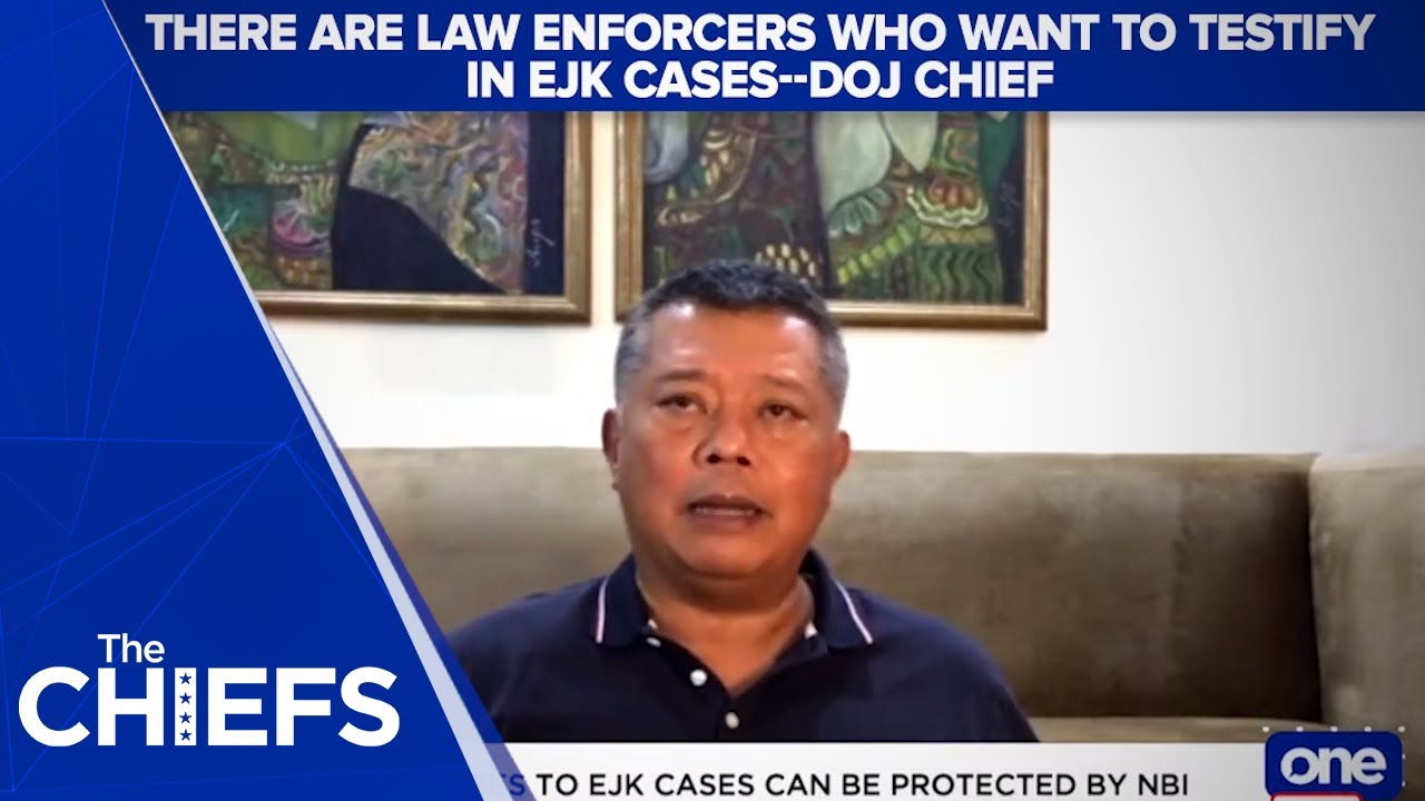 Remulla: Witness Protection Program (WPP) does not cover cops - YouTube