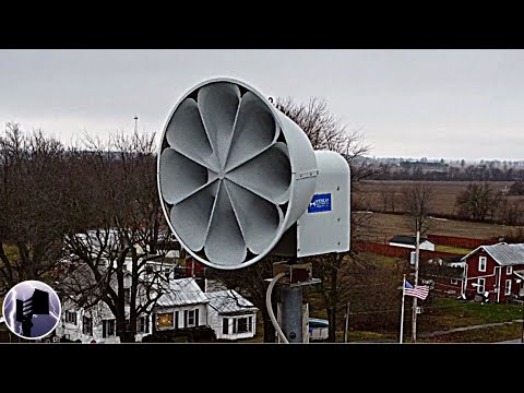 ASC T-128 Siren Test - Wharton, OH - YouTube