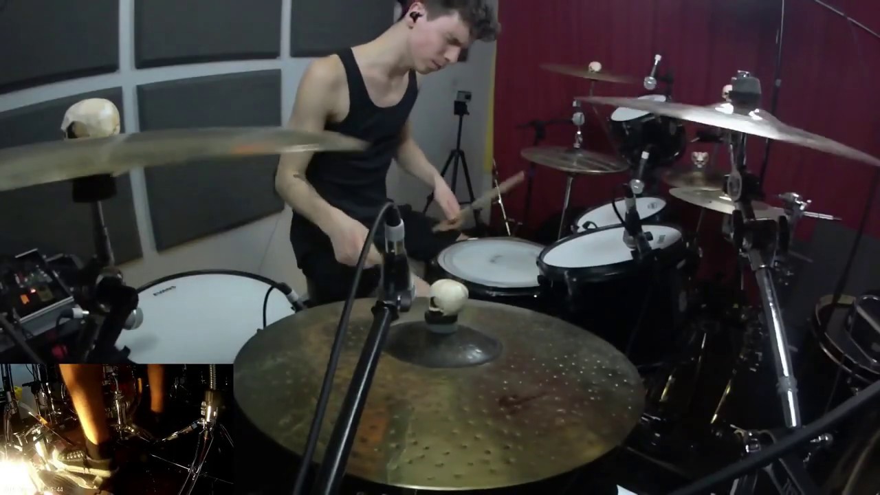 Infernal War - Into Dead Soil - drum cover by Krzysztof Klingbein - YouTube