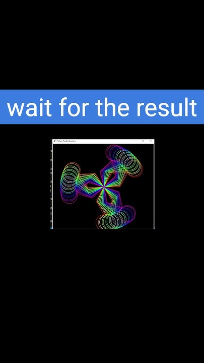 Superb Graphics Using Python Turtle Shorts Python Shortvideo