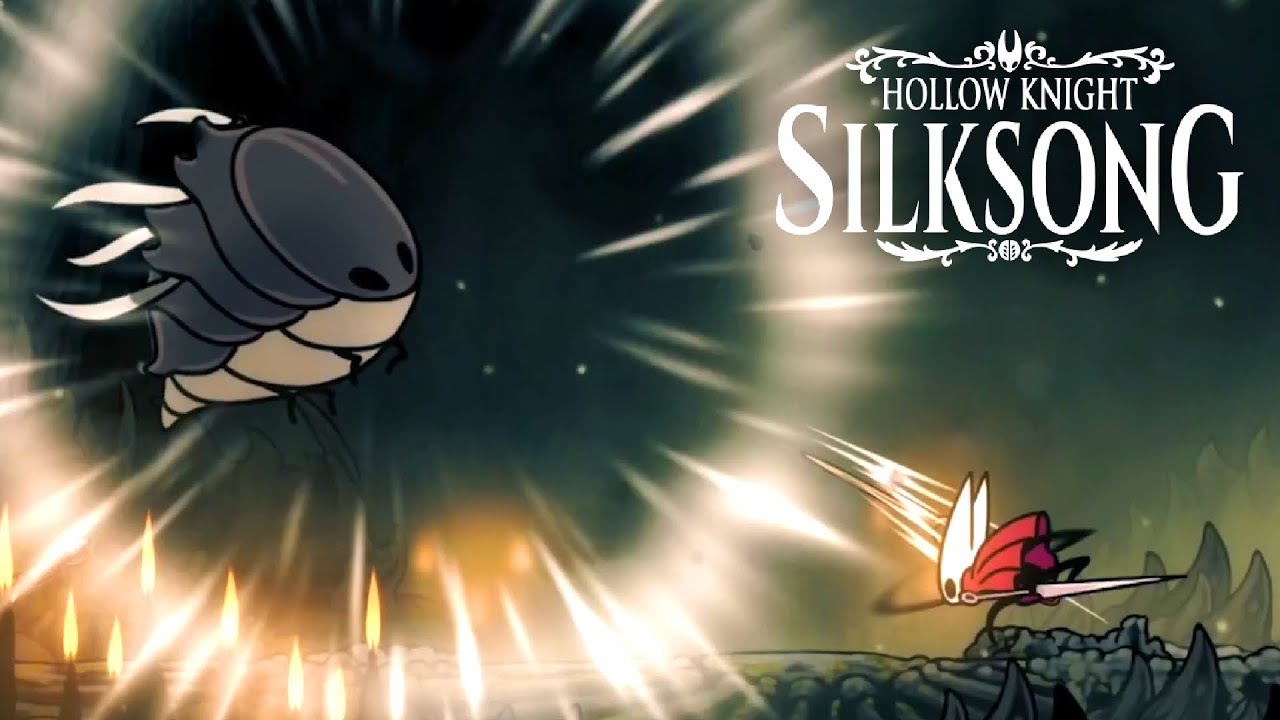 Hollow Knight: Silksong - Savage Beast Fly Boss Fight (4K) - YouTube