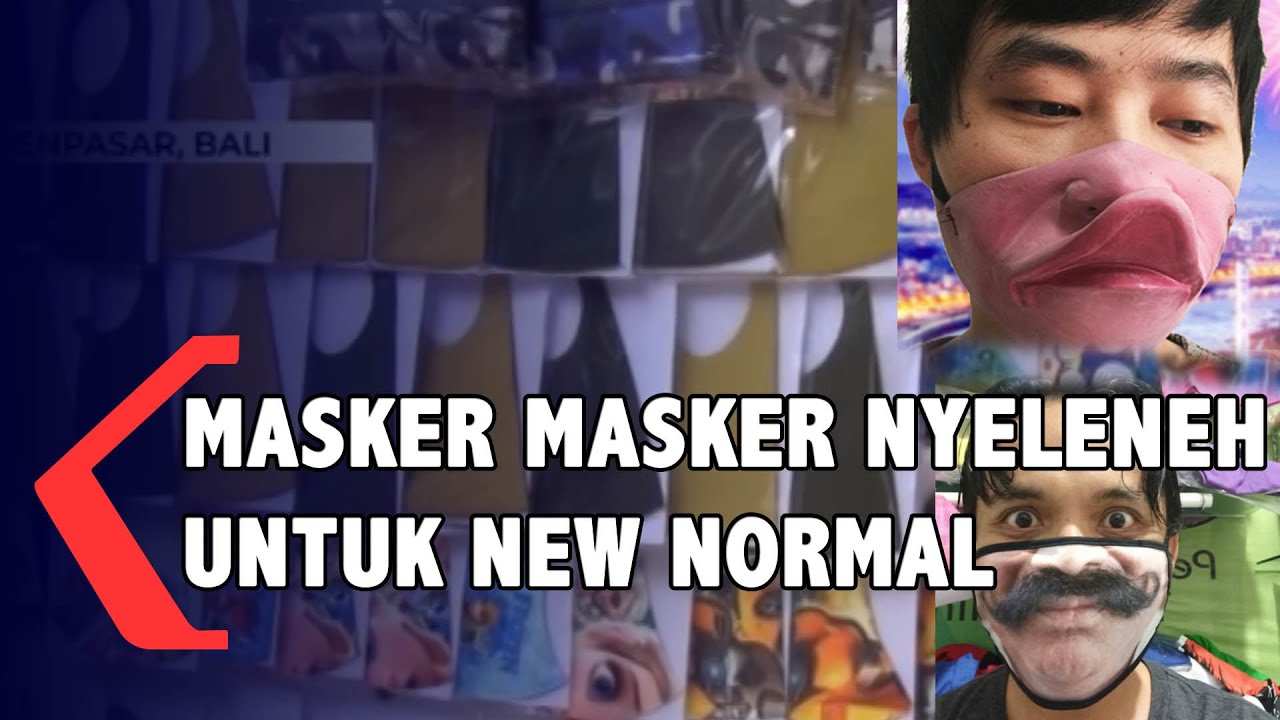 Masker Unik Untuk New Normal, Jadi Peluang Usaha Baru - YouTube