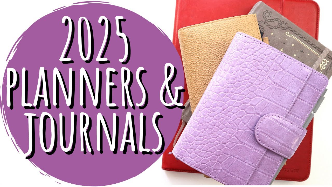 My 2025 Planners & Journals | Planner Stack - YouTube