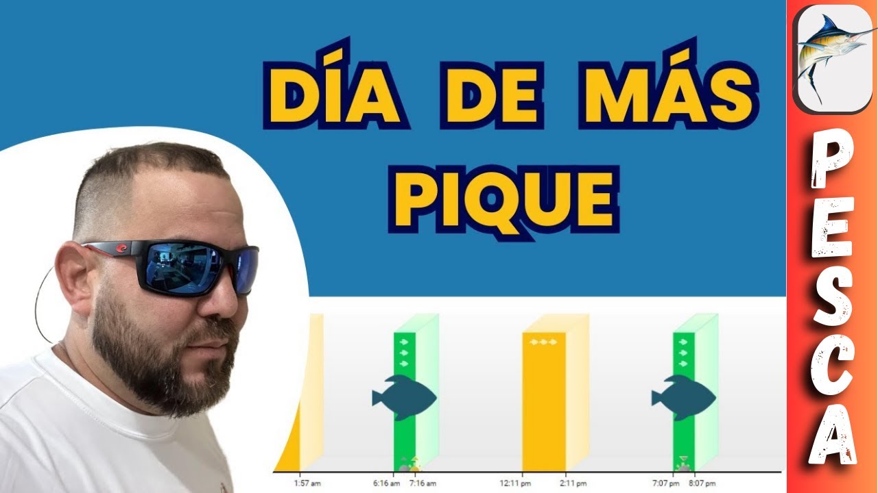 ¿Cuál es el Mejor Día y Hora Para ir a Pescar? Tutorial de Pesca 🎣 - YouTube
