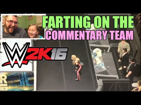 WWE 2K16 Funny Farting Trish Stratus Divas Wrestling Match Vs Lita ps4 ...