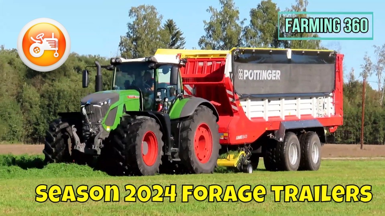 Silage 2024 | Season 2024 Forage Trailers Recap & Compilation - YouTube