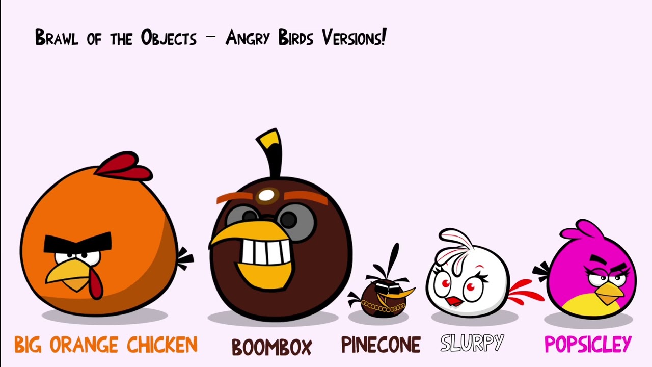 Brawl of the Objects Fanart: Angry Birds II! (For @Anko6theAnimator ...
