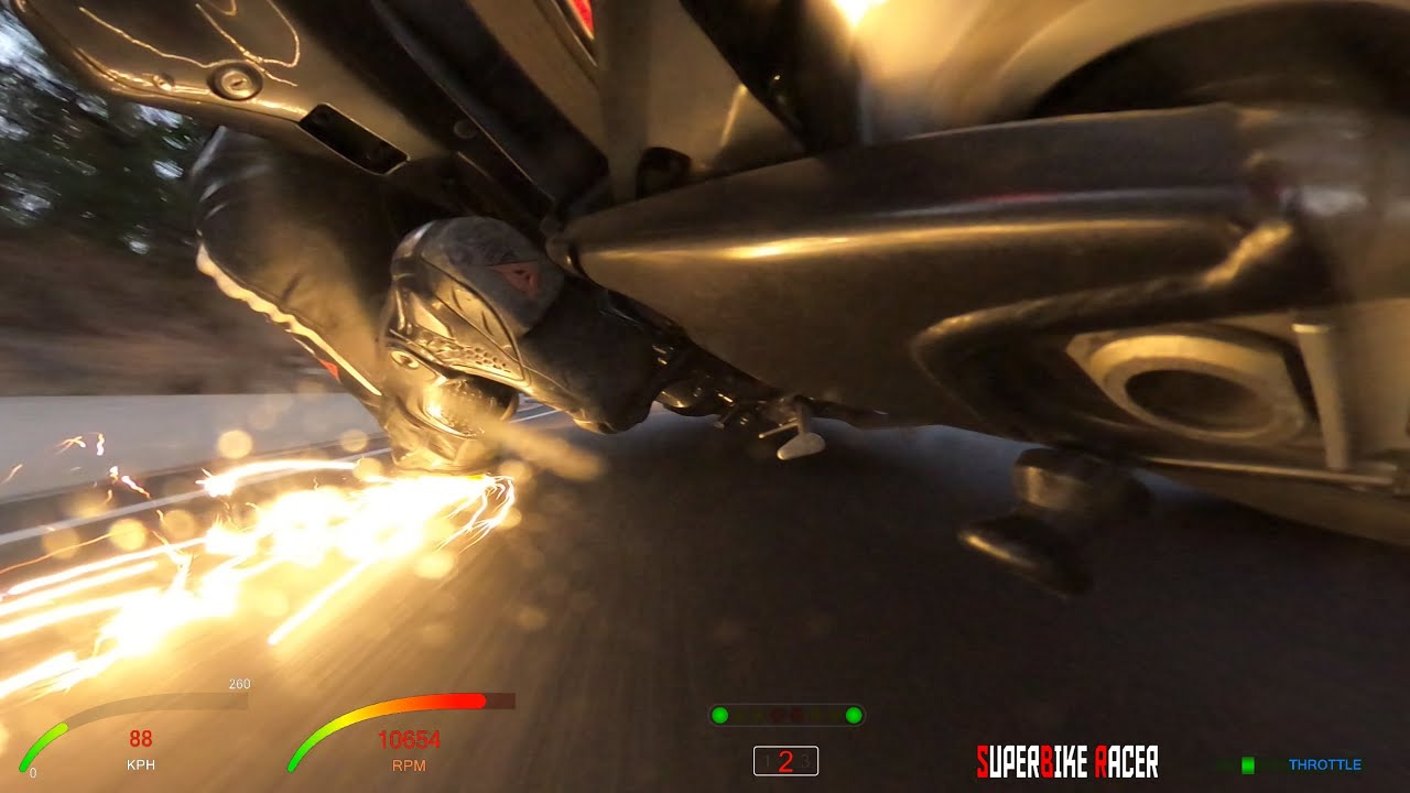 Yamaha R6 - AirCraft Mode On - Gps Data Overlay - YouTube