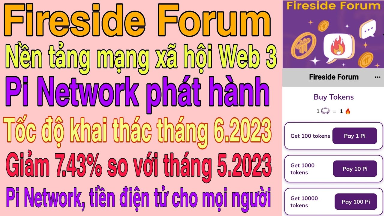 Fireside Forum - Diễn đàn bên lò sưởi là mạng xã hội nền tảng web3 của dự án Pi Network - YouTube