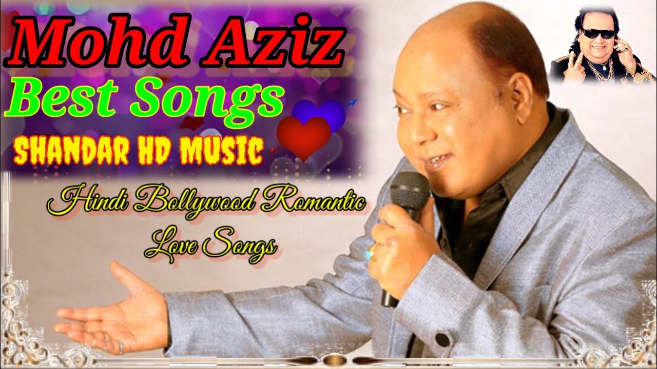 Mohammad Aziz ke Dard Bhare Nagme!! Hits of mohd Aziz!90,s hits sad ...
