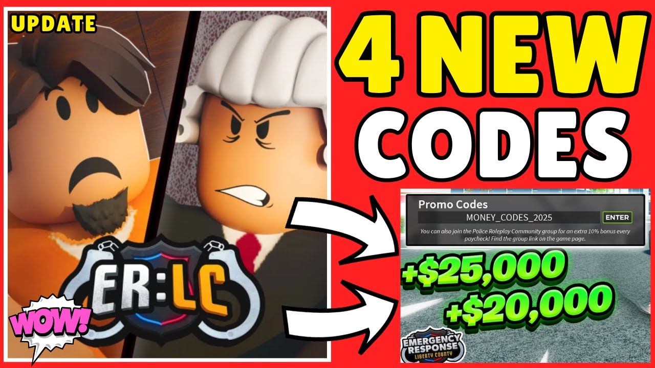 [October] EMERGENCY RESPONSE LIBERTY COUNTY ROBLOX CODES 2025 | ER:LC ...