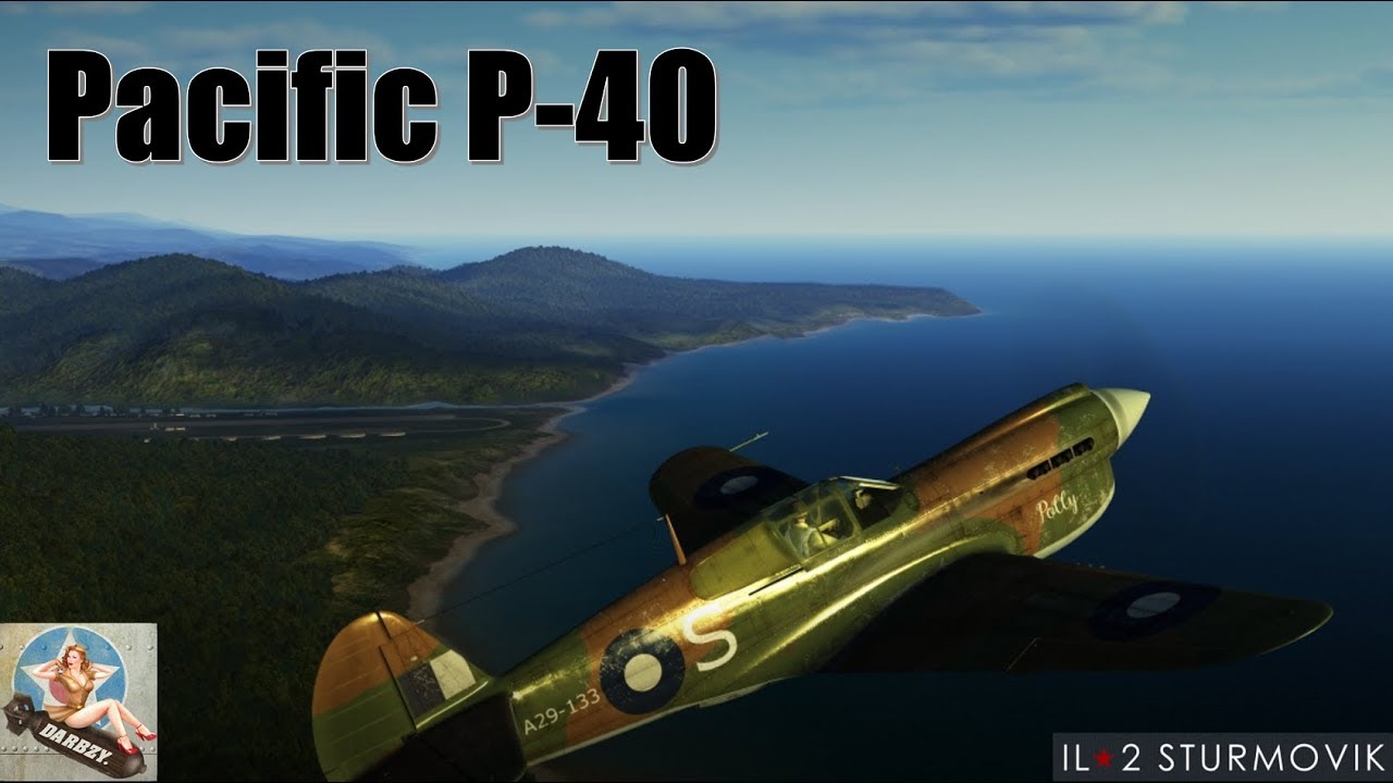 IL-2 BoX: Pacific P-40 Mission (RAAF) - YouTube
