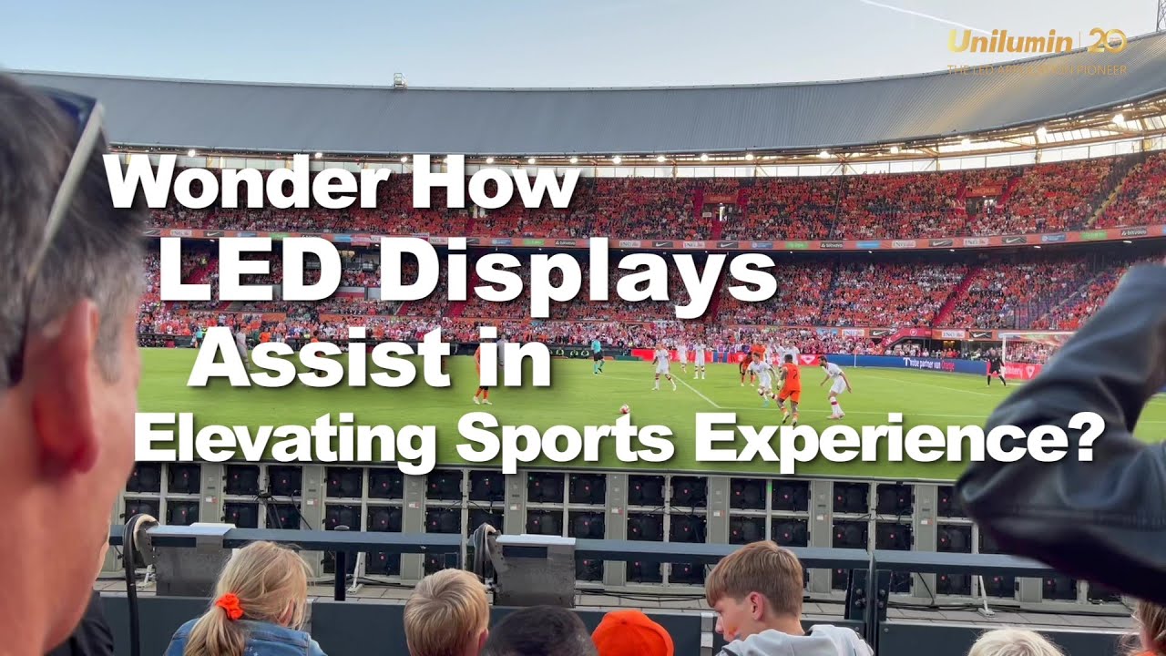 Unilumin's Sports Display Solution for Football Stadiums - YouTube