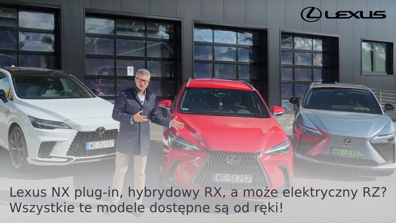Lexus NX plug-in, hybrydowy RX, a może elektryczny RZ? Wszystkie te ...