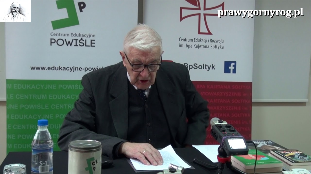 Prof. Maciej Giertych - Aktualność Konecznego i ratowanie Jego dziedzictwa - YouTube