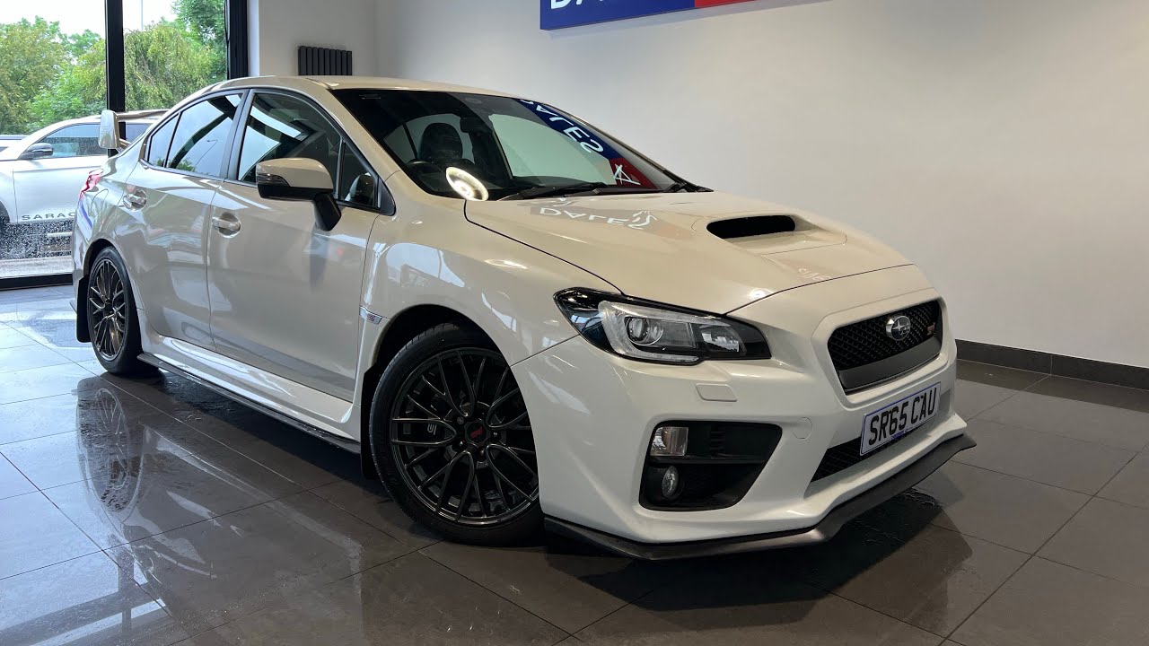 Subaru Wrx Sti 2015 White - YouTube