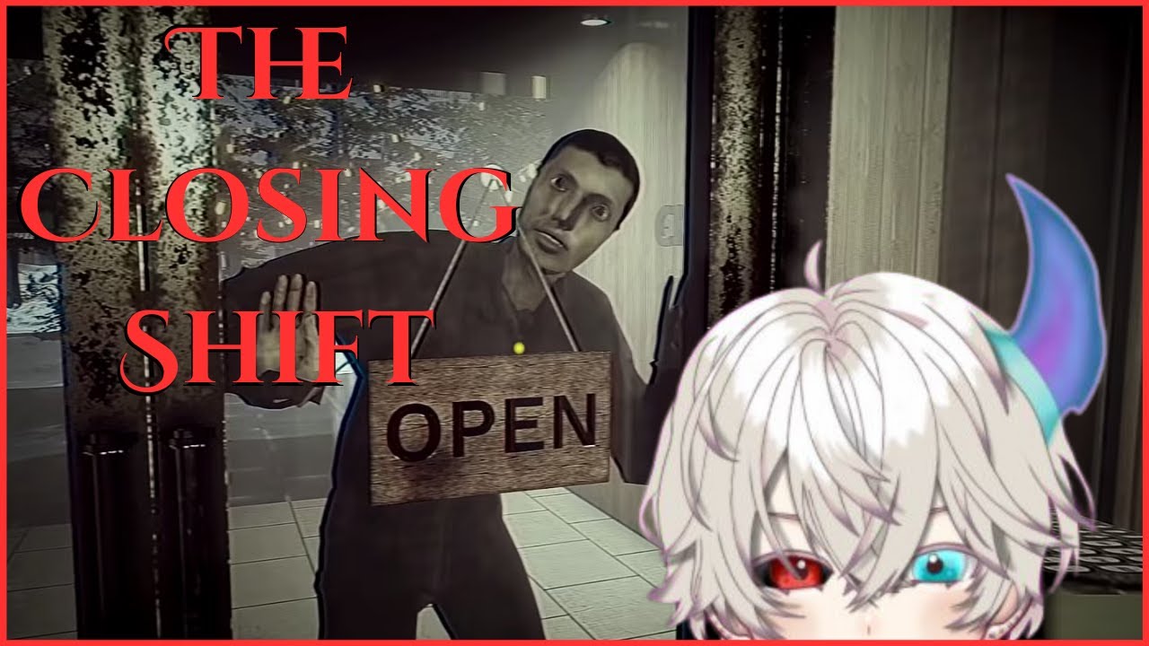 THIS GAME IS TERRIFYING!!! (The Closing Shift) - Full Stream - YouTube