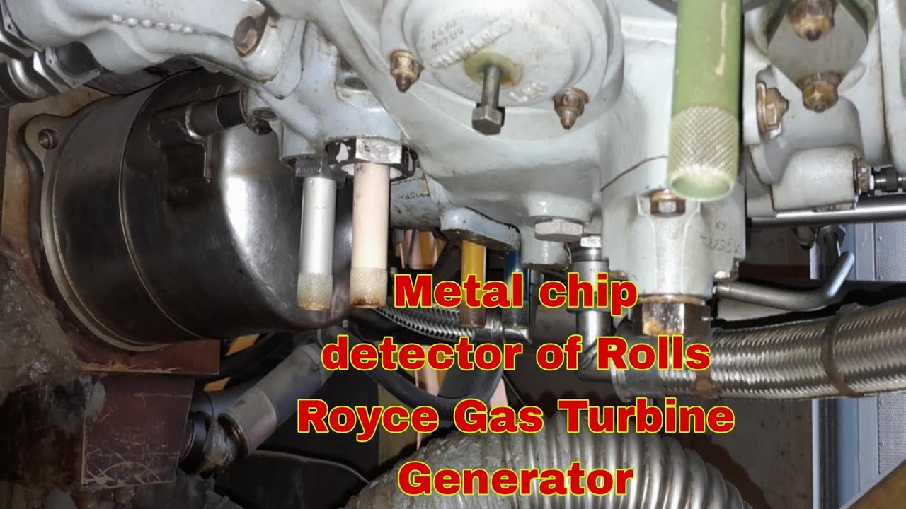 Metal chip detector instrument parts of rolls Royce gas turbine ...