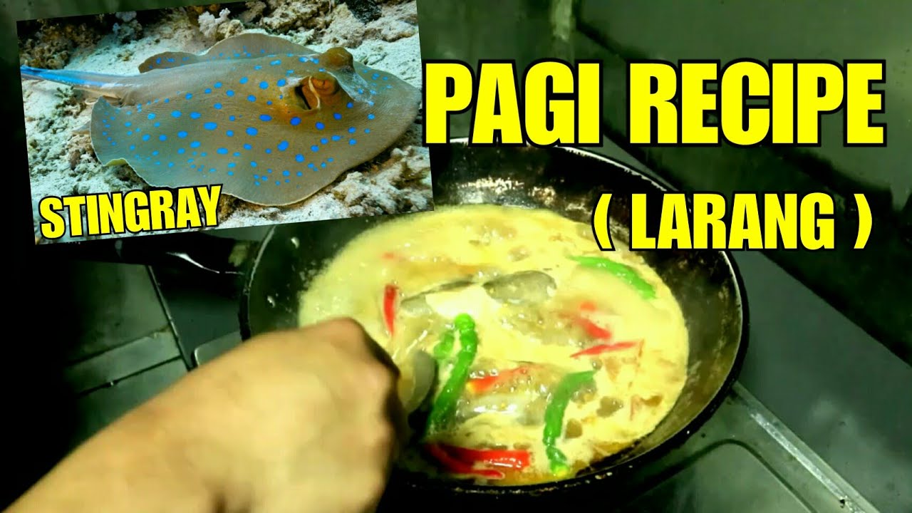 Paano magluto ng Pagi- (Stingray) Linarang na Pagi /Cebuano Dish - YouTube