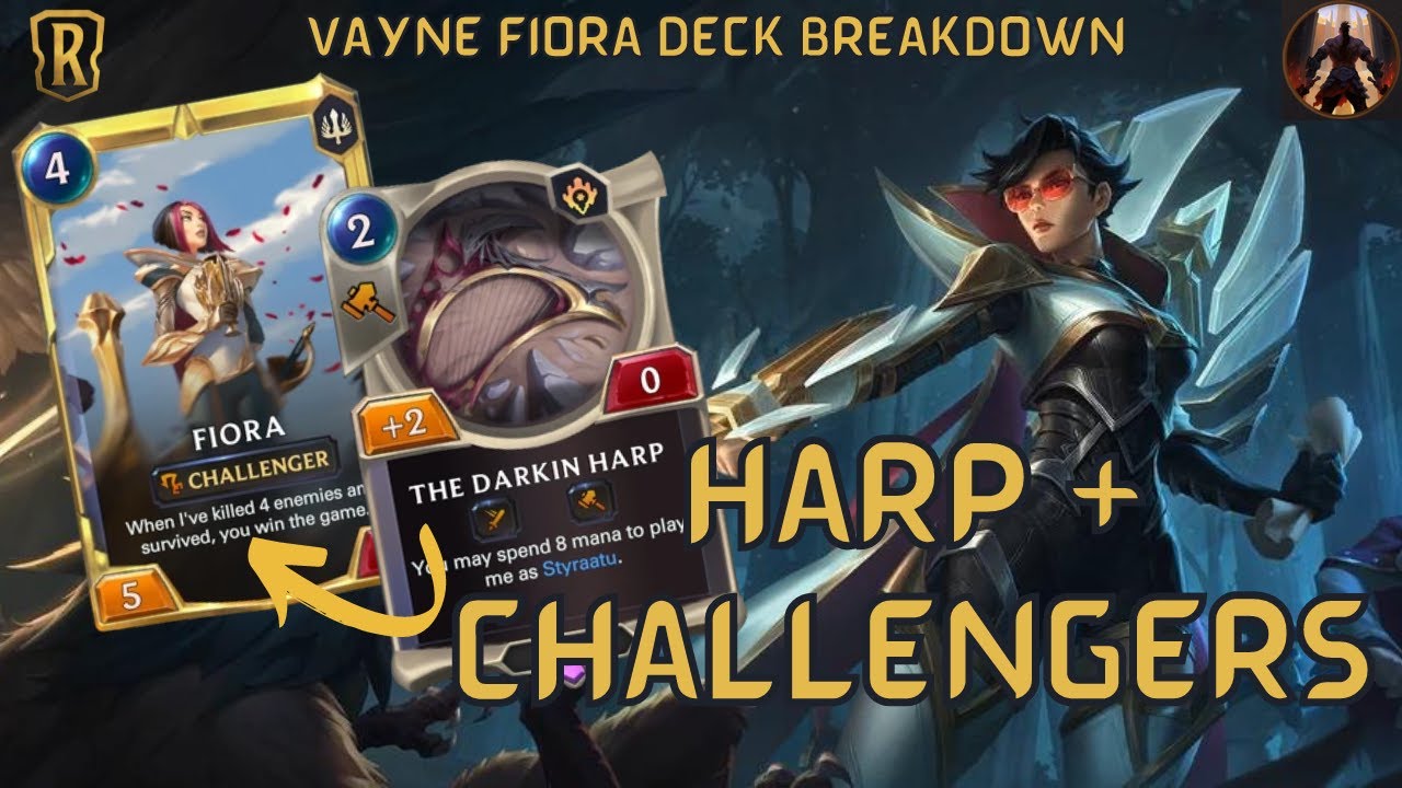 Darkin Harp Is Nuts With Demacia Challengers ft. Vayne Fiora | Legends ...
