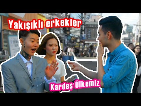 KORELİLERE TÜRKİYEYİ SORDUK? YAKIŞIKLI ERKEKLER?