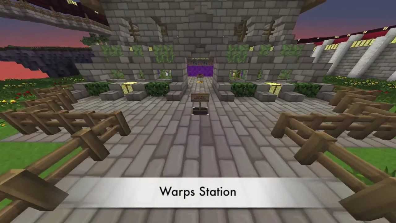 CreeperCraft Server Spawn Tour - YouTube