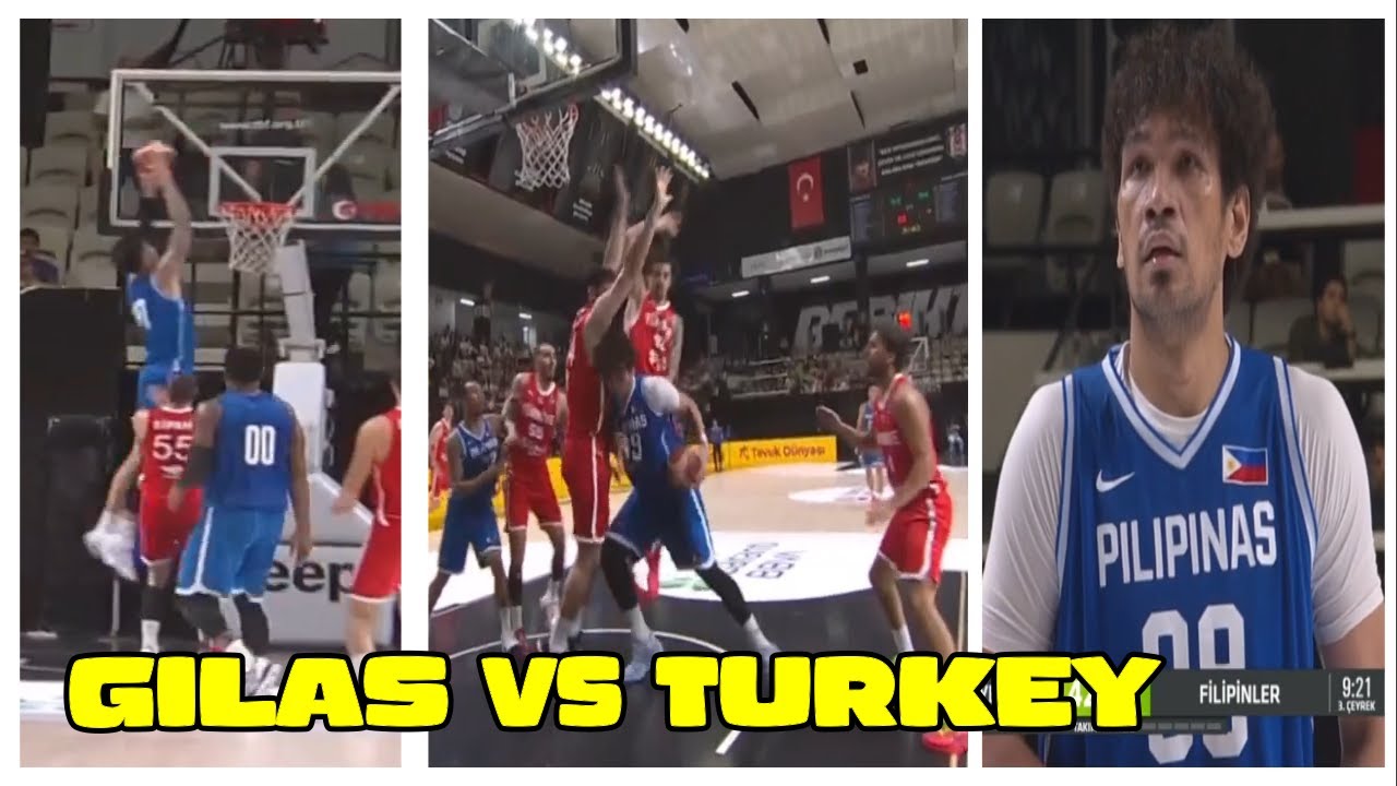 Gilas Pilipinas vs Turkey, HALIMAW at KAYUD KALABAW si June Mar Fajardo ...