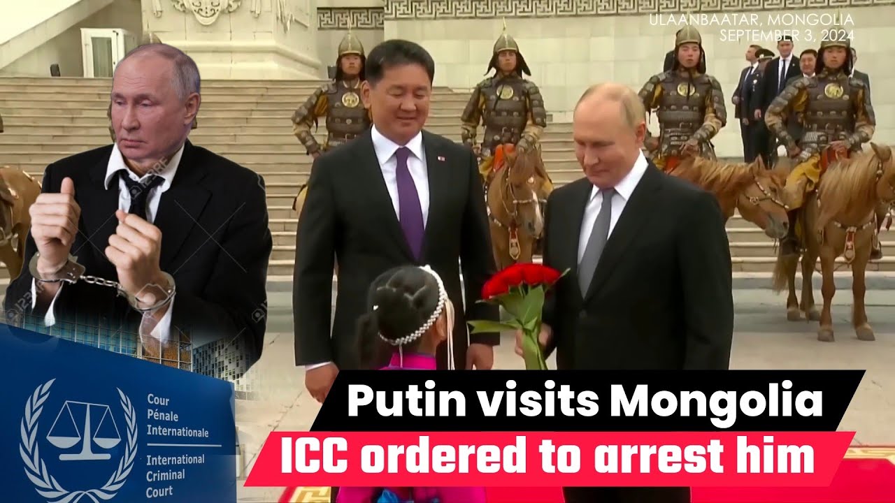 #Putin visits Mongolia,ICC ordered to arrest him #thenewera # ...