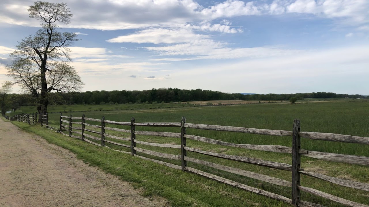 Beautiful May afternoon at the Henry Spangler Farm, Gettysburg, PA ...