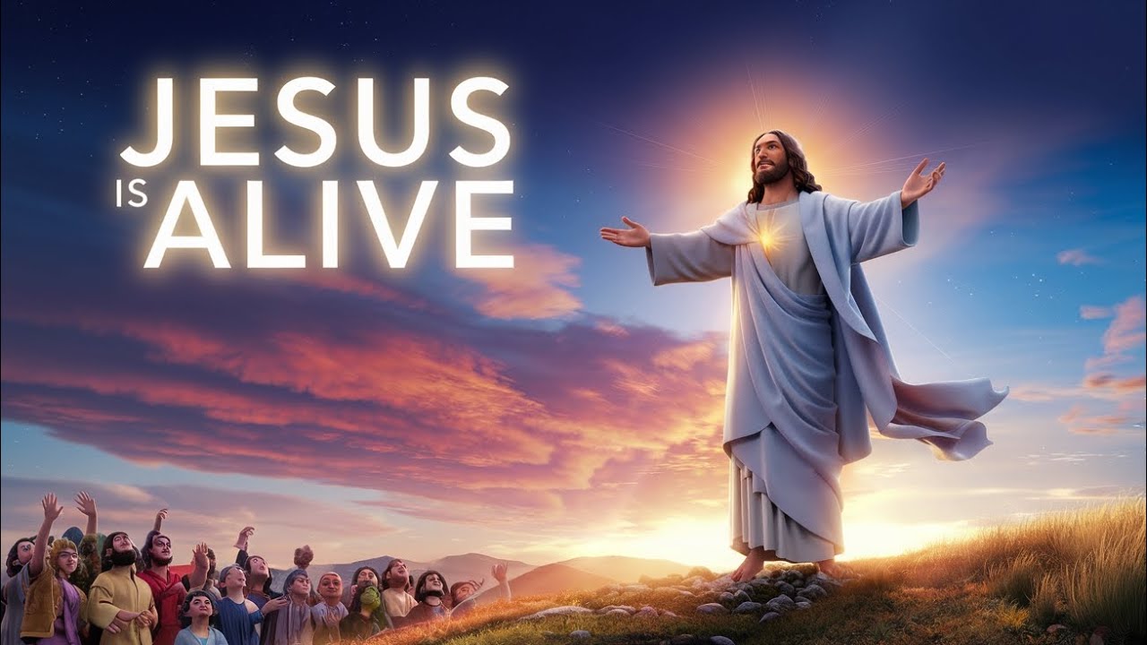 Jesus is Alive / Jesus' Resurrection/Kids Bible Song/Bible Song For ...