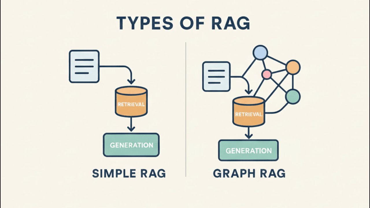 Different Types of RAGs: From Vanilla RAG to Graph RAG - YouTube