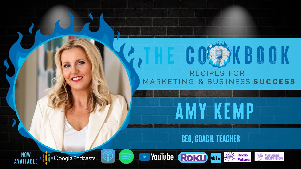 The Cookbook Podcast - Amy Kemp: Feminine Leadership - A New Era - YouTube
