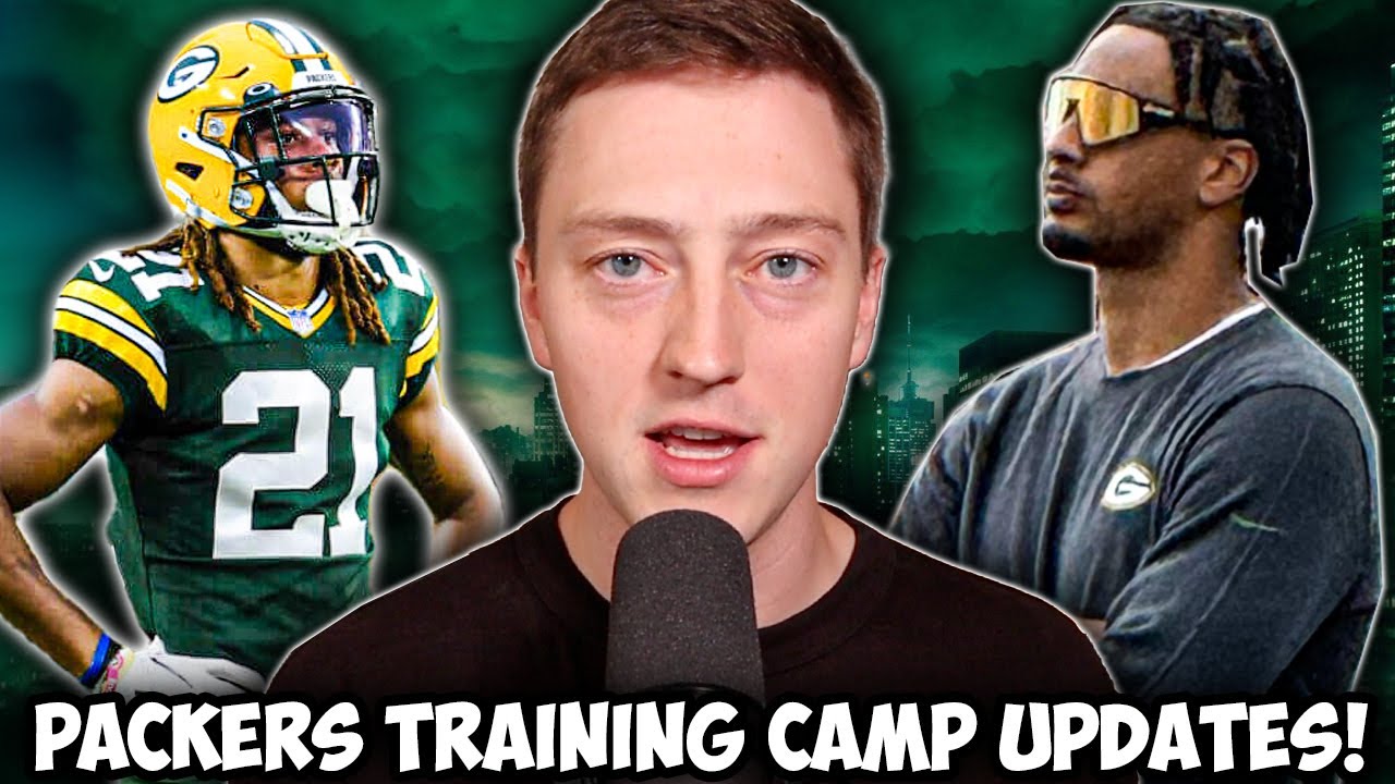 Packers Training Camp Updates Day 3! - YouTube