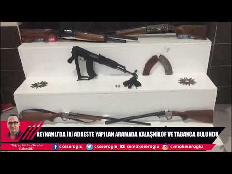 EVDE KALAŞNİKOF ÇIKTI