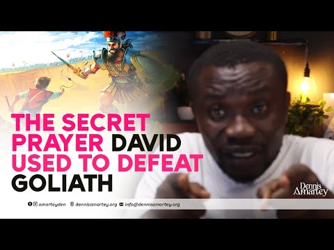 The Secret Prayer David used to Defeat Goliath | This Prayer is the ...