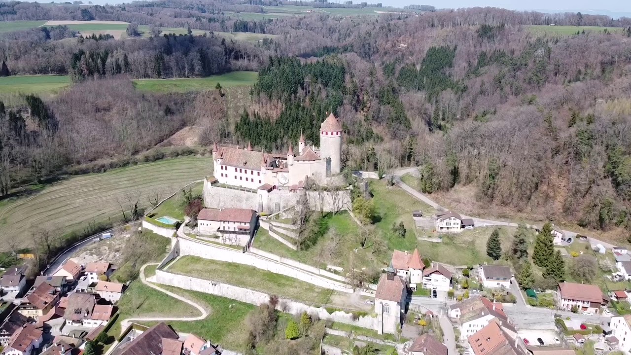 Château de Lucens - YouTube