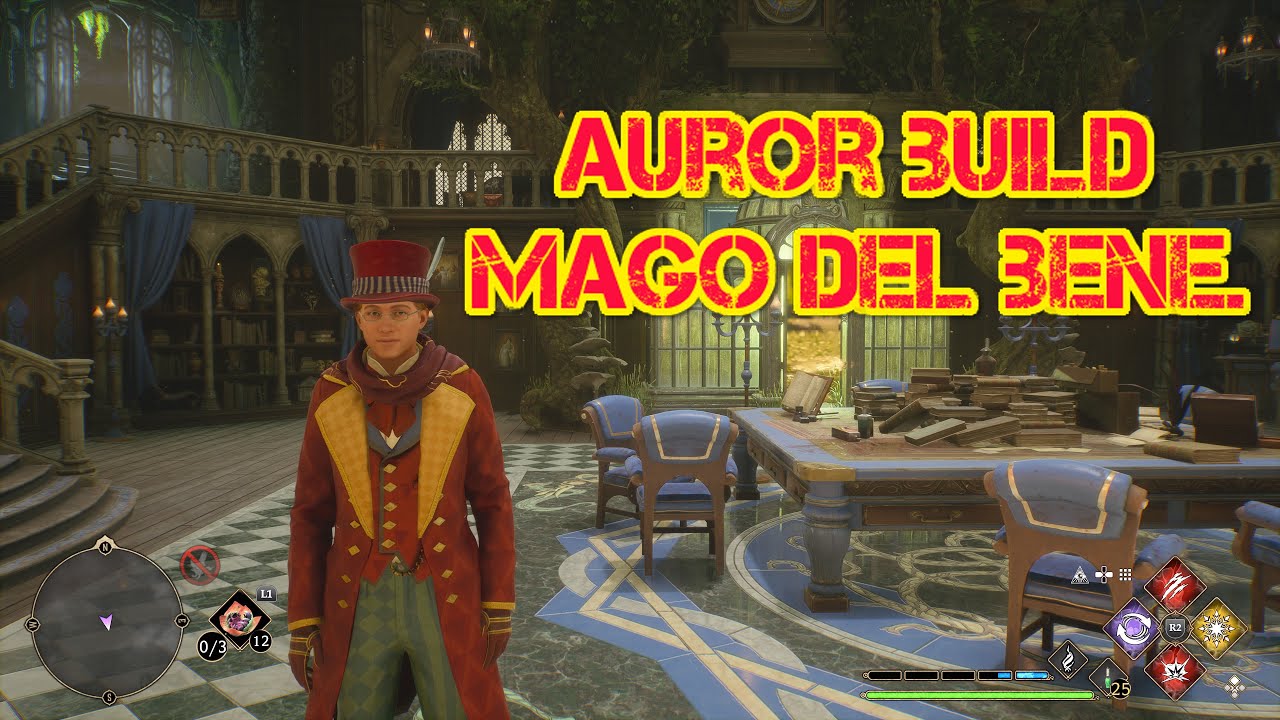 Auror build. Mago del bene. Gameplay 18 [Hogwarts legacy ITA] - YouTube