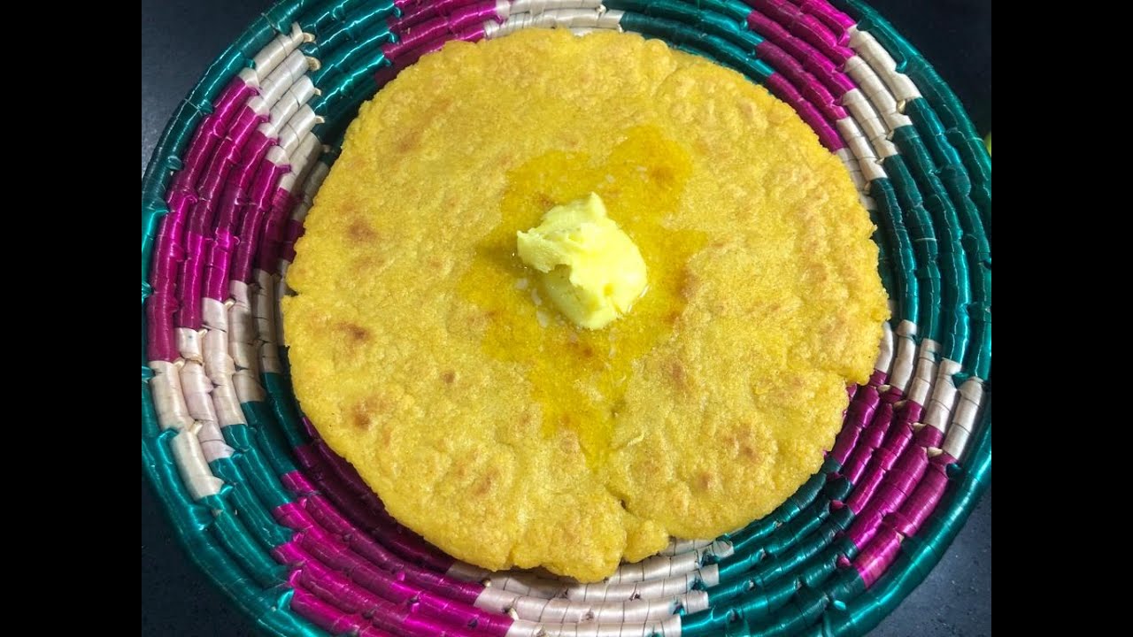 Makkai ki Roti recipe ! Punjabi Makki di roti with pure corn flour ...