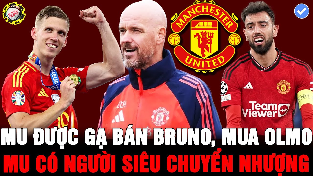 🔥FAN MU LO BRUNO BỊ BÁN CHO PSG, CỰU QUỶ ĐỎ GIỚI THIỆU NHÀ VÔ ĐỊCH EURO ...