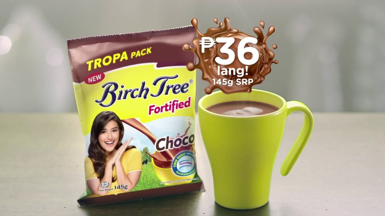 Birch Tree Fortified Choco: ₱36 lang for 145g - YouTube