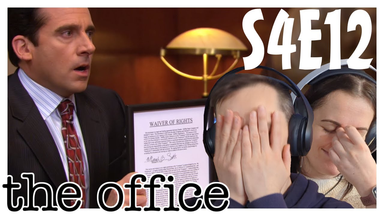 The Office REACTION // Season 4 Episode 12 // The Deposition - YouTube