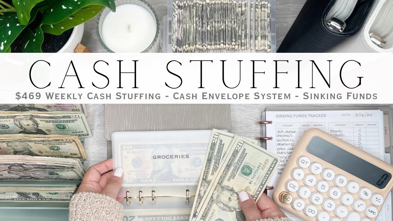 Cash Stuffing $469 | Weekly Cash Stuffing | Cash Envelope System ...