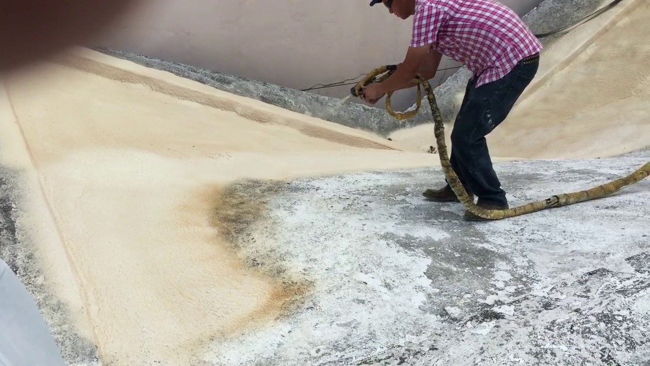 Poliuretano Proyectado - Aplicacion Losa - (507)6678 0102 Eco Aire SA ...