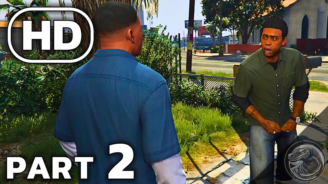 GTA 5 Franklin & Lamar Walkthrough - Part 2 🦎 - YouTube